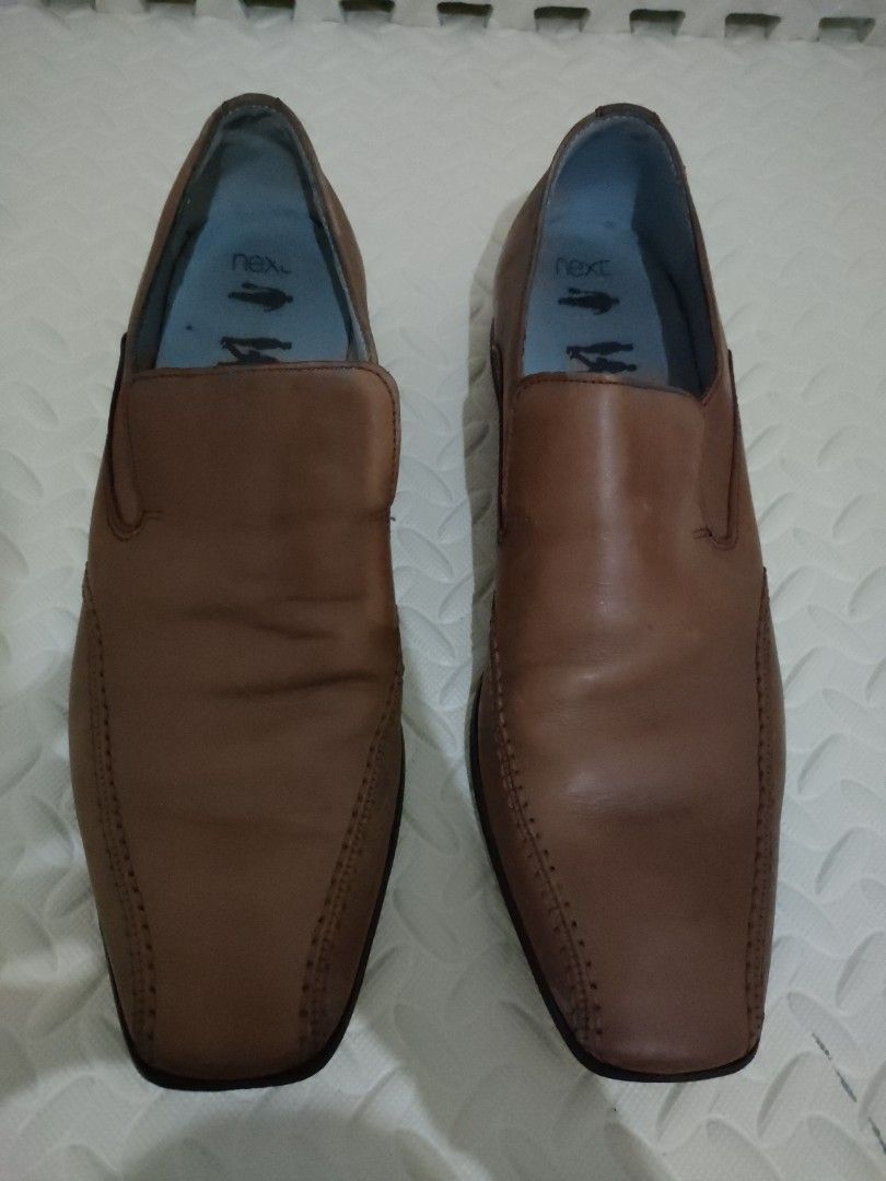 Sepatu Next Pantofel men Shoes Italian leather eu 42, Fesyen Pria ...