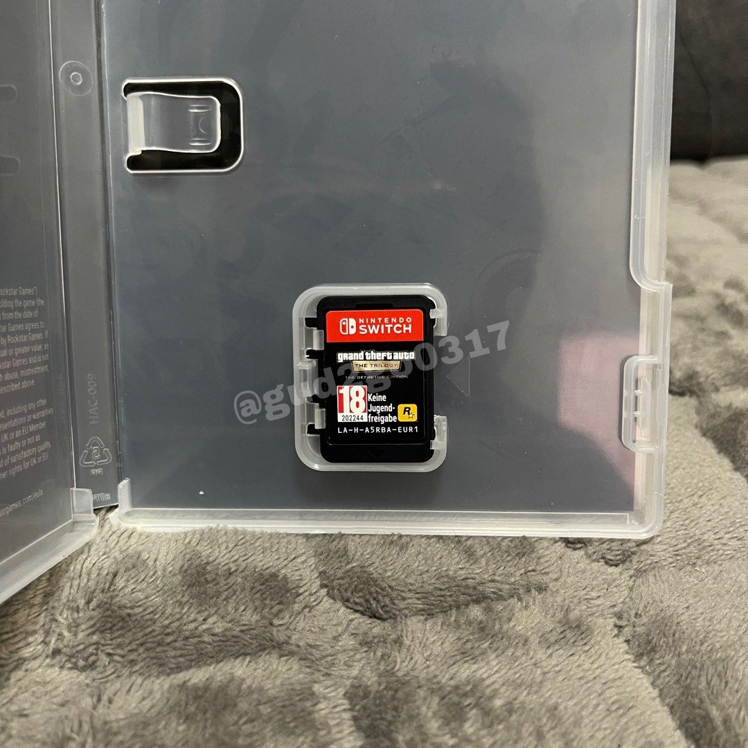 [NINTENDO SWITCH] (GTA) Grand Theft Auto: The Trilogy, Video Gaming ...