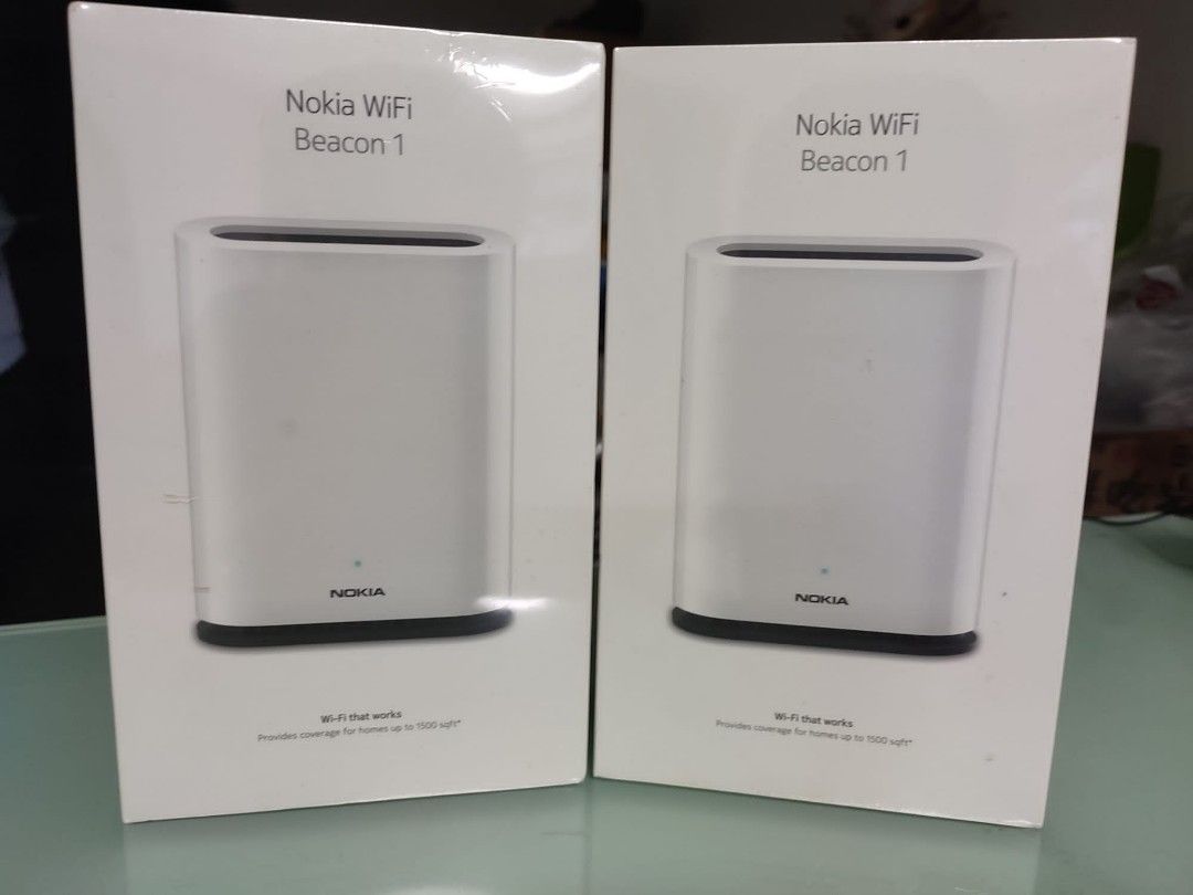 Nokia WiFi beacon 1 router, TV & Home Appliances, TV & Entertainment ...