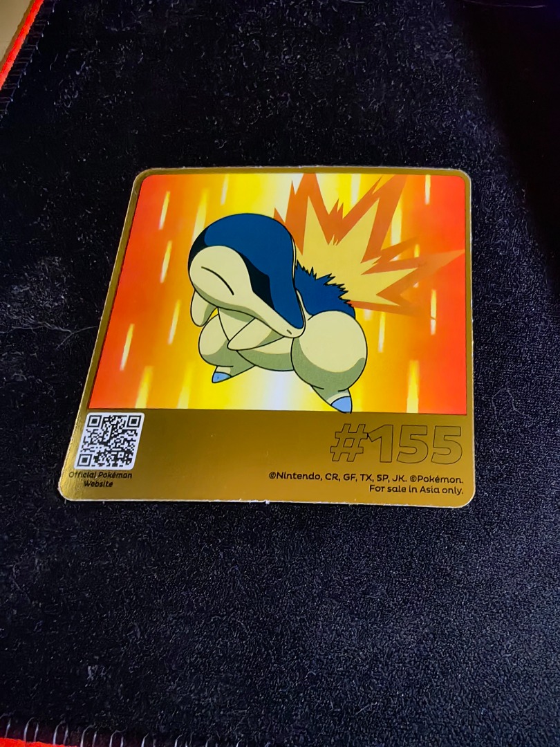 Oreo Pokemon Card: Cyndaquil, Grookey, Jigglypuff, Lapras, Charmander ...