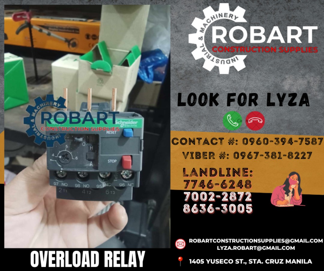 Overload Relay, Commercial & Industrial, Construction Tools & Equipment ...