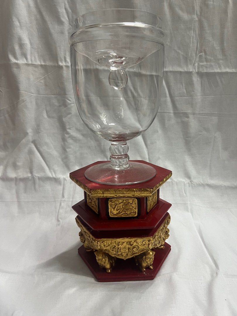 A Pair of Peranakan Oil lamp | Pelita Sam Kai | 峇峇娘惹拜神油灯 - 一对, Hobbies & Toys, Collectibles ...