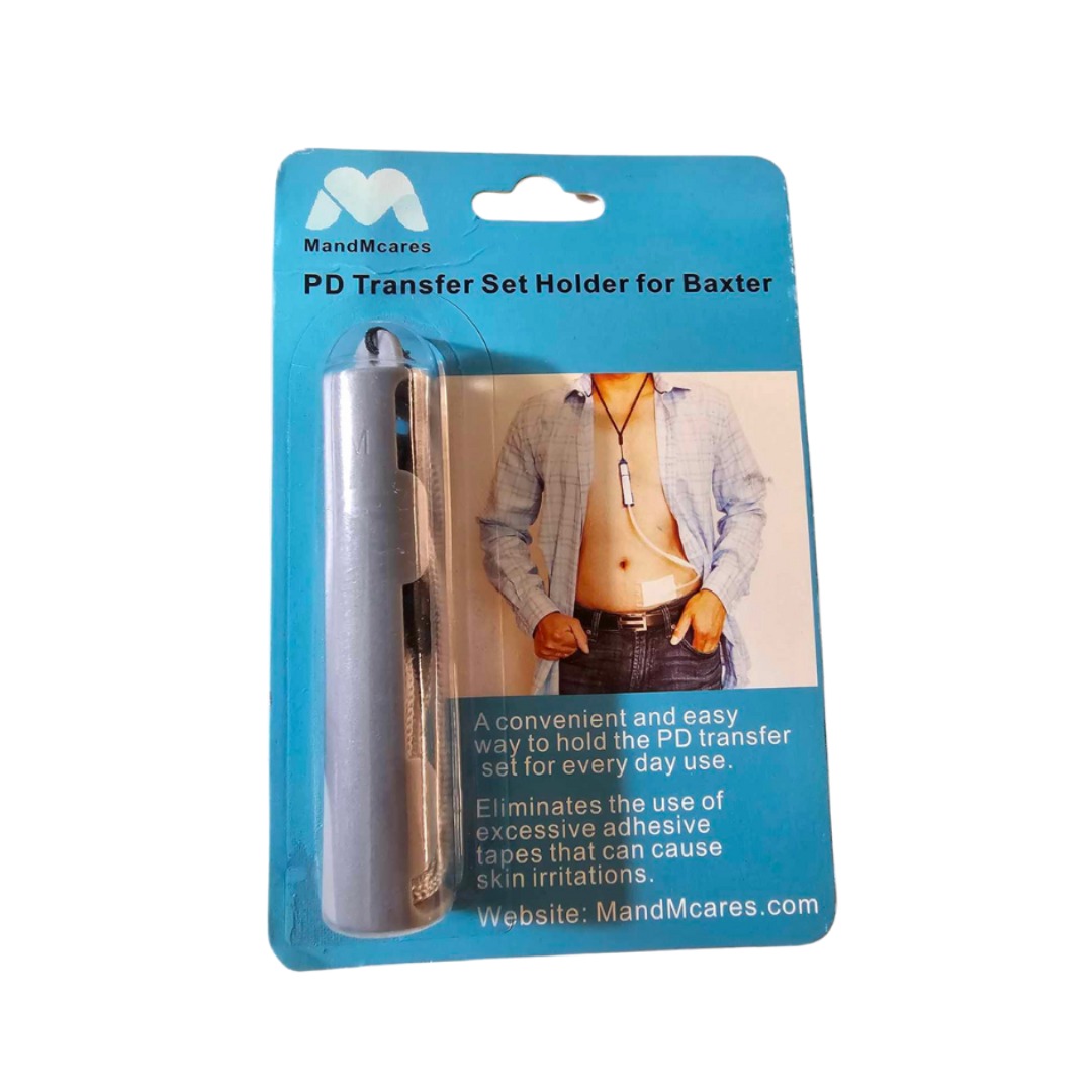 Peritoneal Dialysis Transfer Set Holder (Grey), Health & Nutrition ...