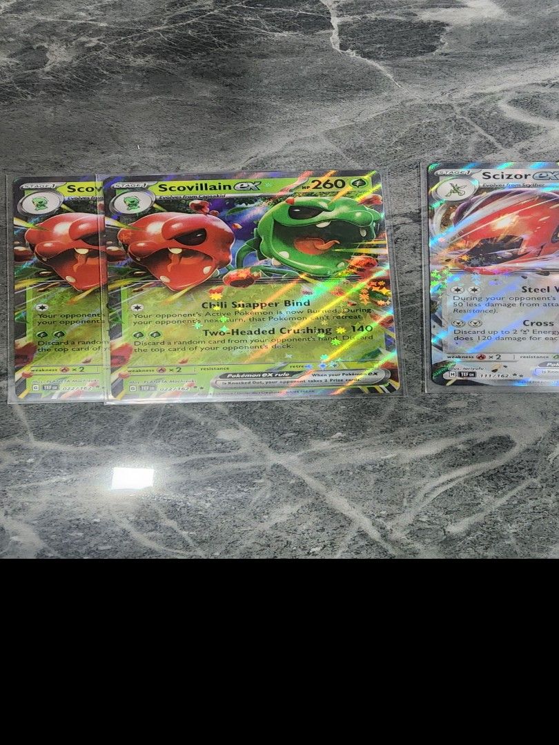 Pokemon temporal forces Sr , ir and ex, Hobbies & Toys, Toys & Games on ...