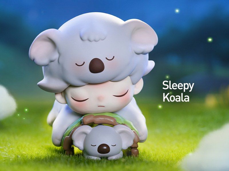 Popmart Dimoo Sleepy Koala, Hobbies & Toys, Memorabilia & Collectibles ...