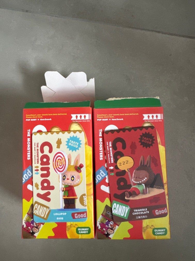 Popmart Labubu The Monsters Gummy Candy, Hobbies & Toys, Toys & Games ...