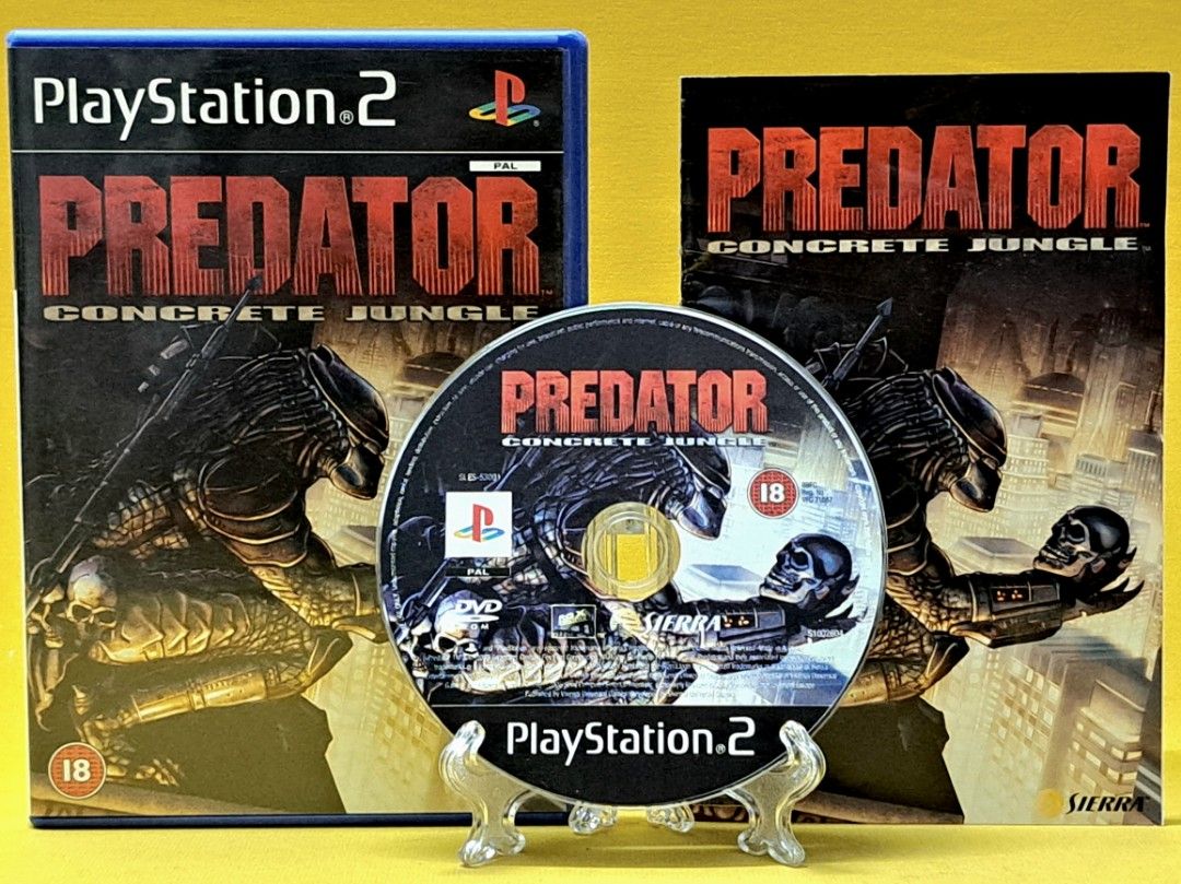 🔥PREDATOR CONCRETE JUNGLE🔥 PS2, Video Gaming, Video Games, PlayStation ...