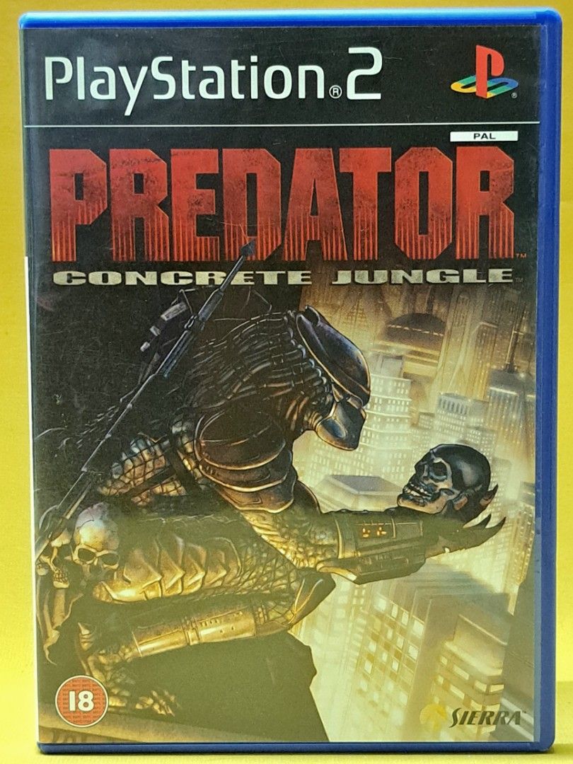 🔥PREDATOR CONCRETE JUNGLE🔥 PS2, Video Gaming, Video Games, PlayStation ...