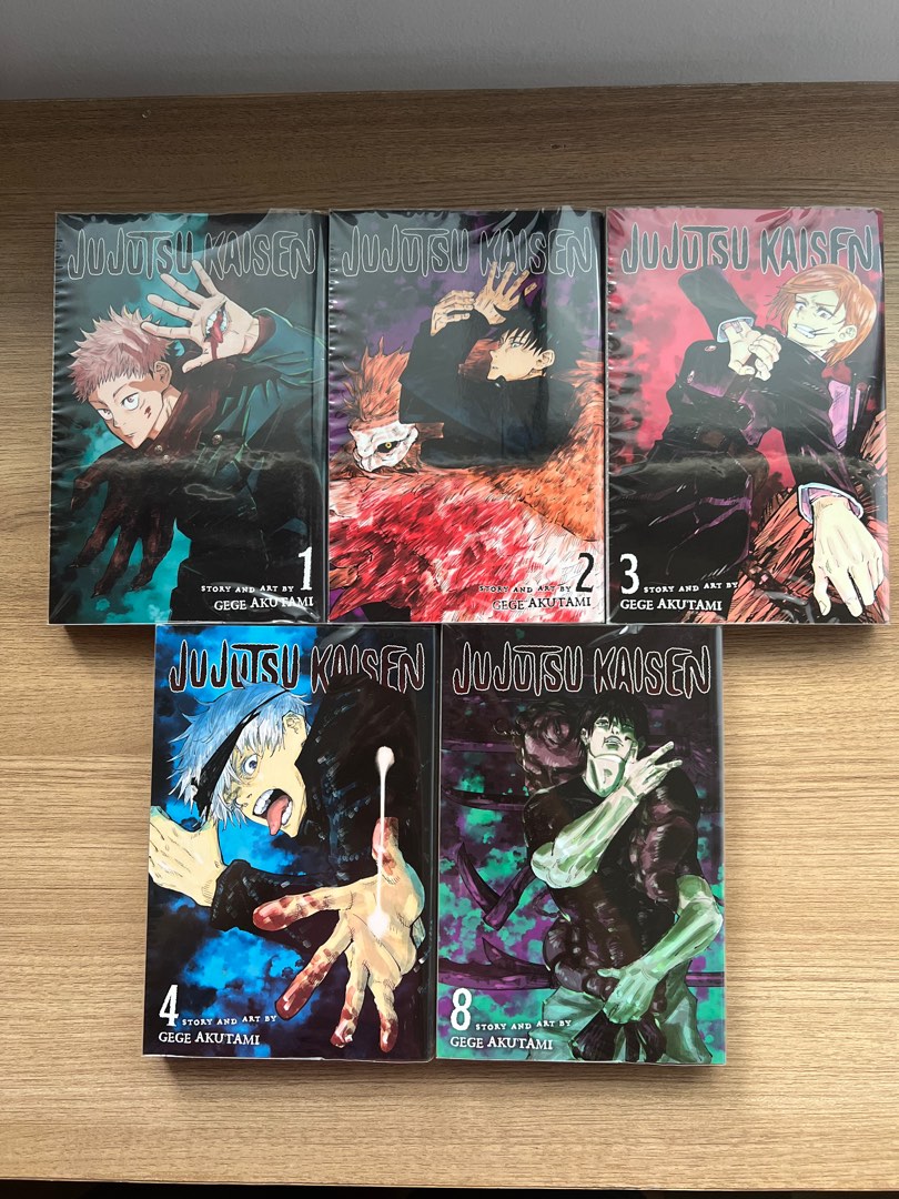 Preloved Jujutsu Kaisen JJK English Manga, Hobbies & Toys, Books ...