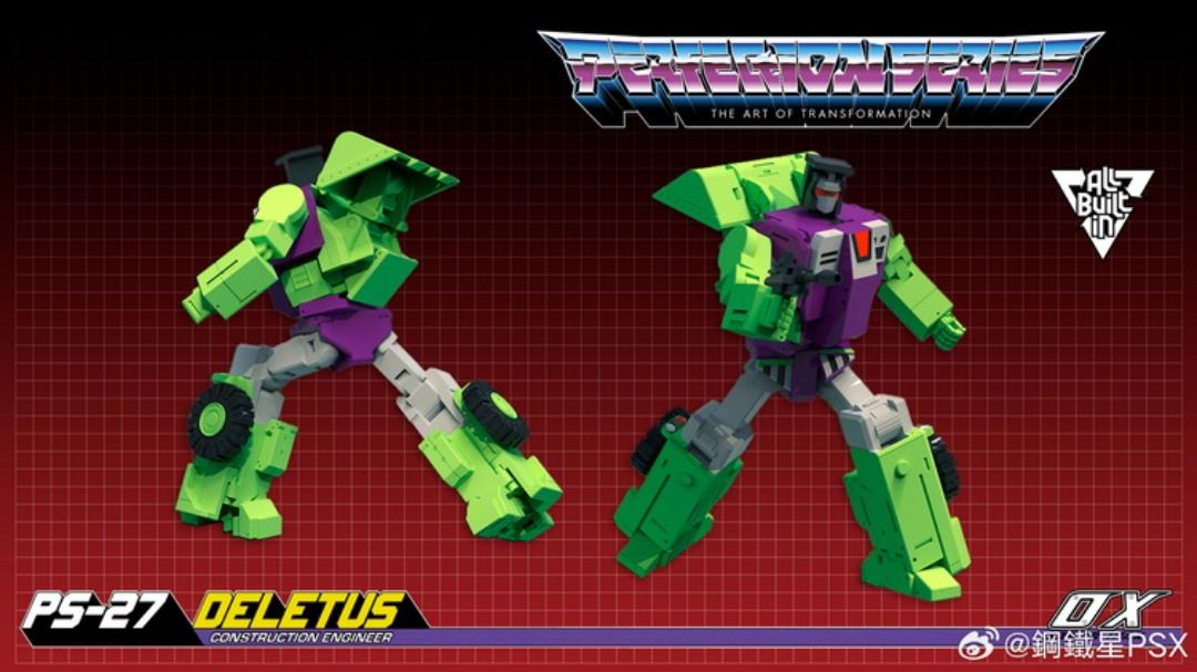 Mastermind Creations Ocular Max, PS-27 Deletus (MP Scrapper, Devastator ...