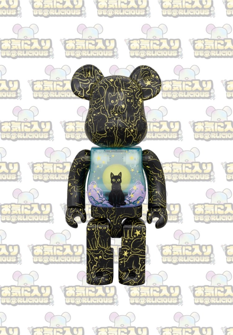 [Pre-Order] Bearbrick Hikari Bambi Night Sky Cat 400%, Hobbies & Toys ...