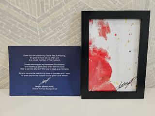 RARE Hand-Signed Sebastian Vettel & Mark Webber 2013 F1 Red Bull Racing ...