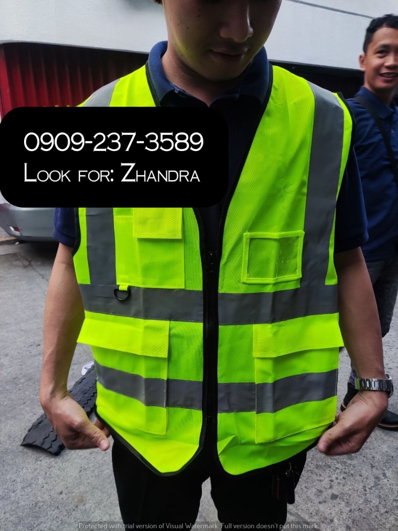 REFLECTORIZED VEST, Commercial & Industrial, Construction Tools ...