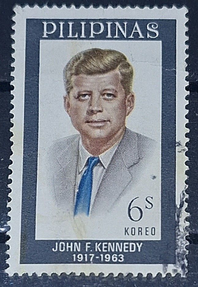 RM1.00 Philippines PILIPINAS 1965 USA PRESIDENT John F. Kennedy IN ...