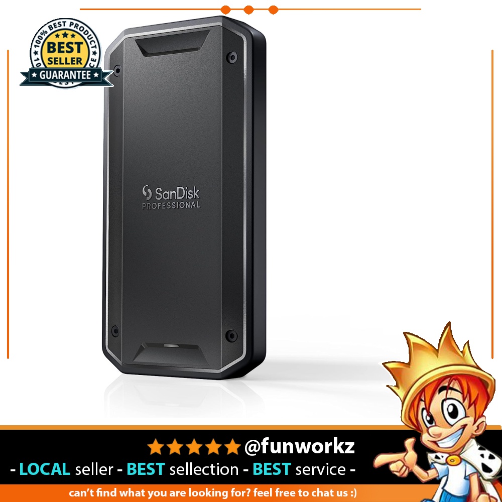 SanDisk Professional 2TB PRO-G40 SSD - Up to 2700MB/s, Thunderbolt 3 ...