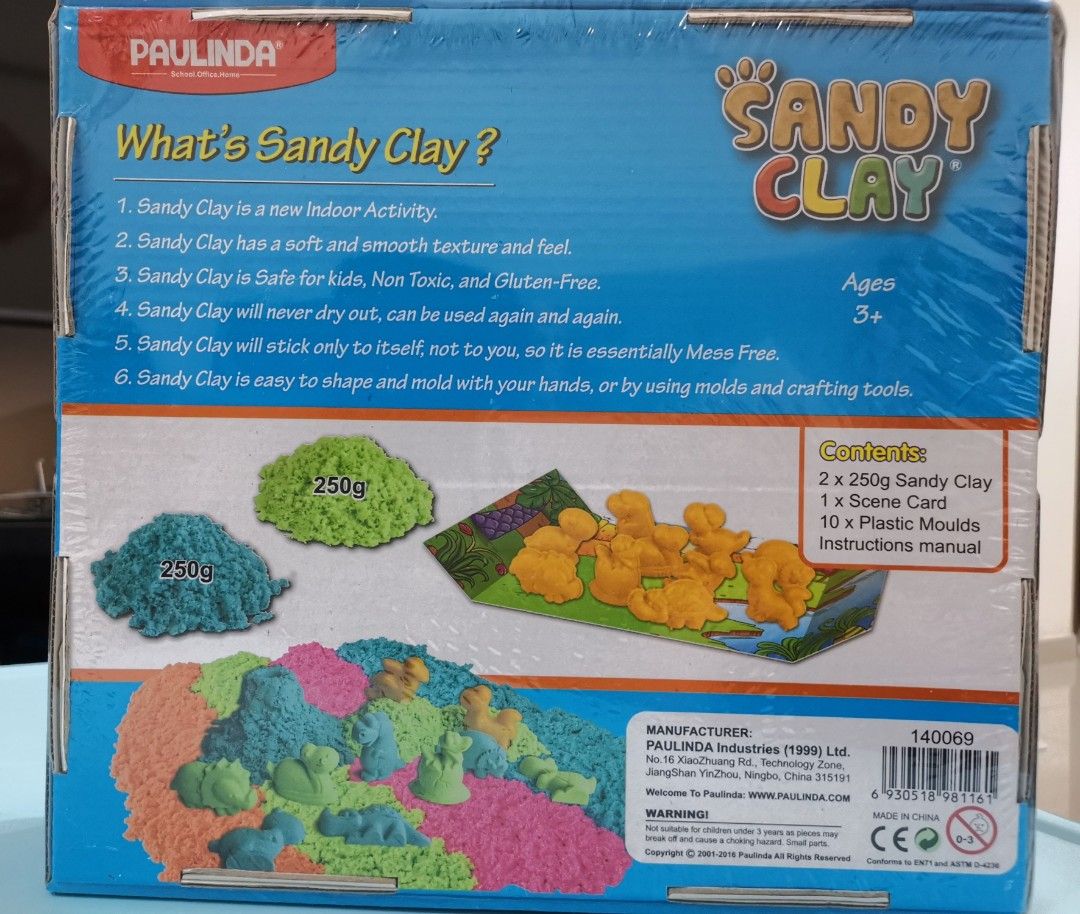 Price for 2 - Sandy Clay with Moulds, Hobbies & Toys, Toys & Games on ...