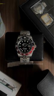 Seiko Polar Explorer GMT Mod, Men's Fashion, Watches & Accessories ...