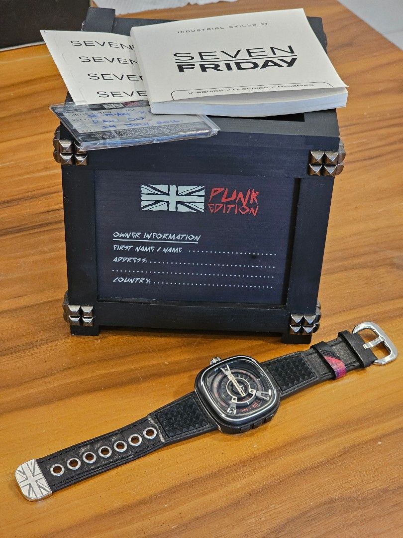 Sevenfriday M1/04 PUNK EDITION, Men's Fashion, Watches & Accessories ...