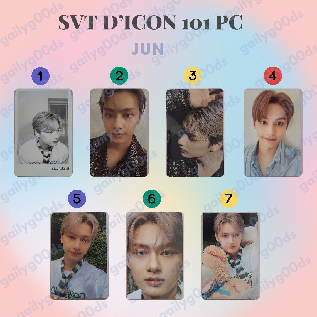 [SEVENTEEN] DICON 101 JUN, Hobbies & Toys, Memorabilia & Collectibles ...