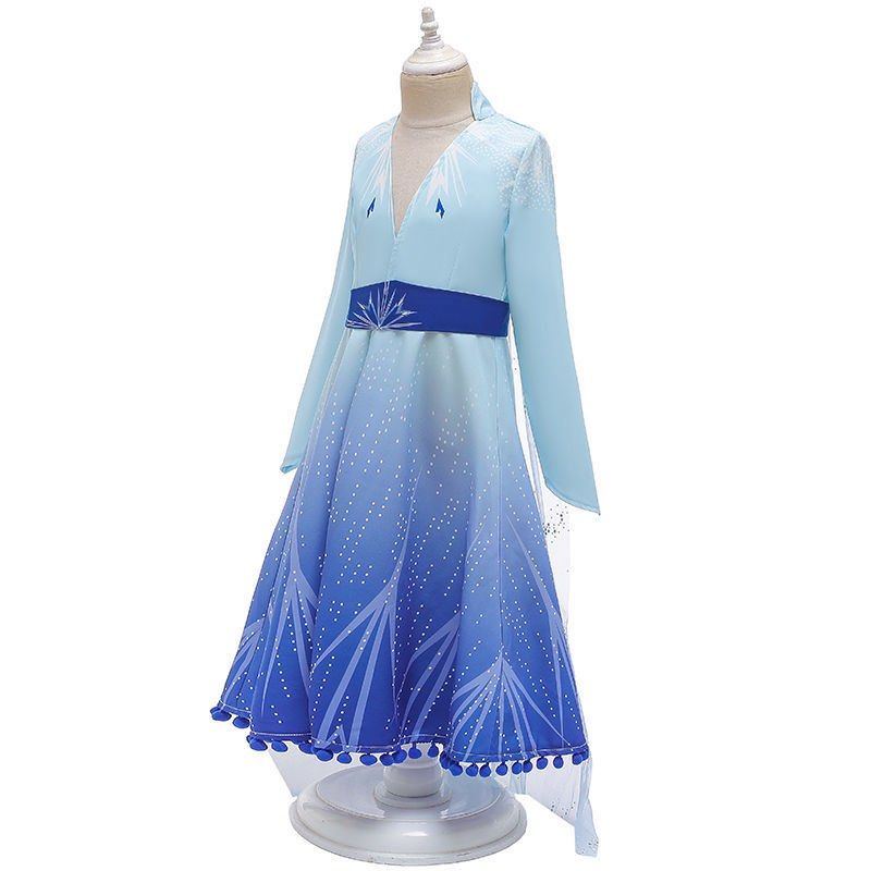 SG READY STOCKS Frozen Anna Elsa/Aladdin/Disney Princess Dress Children ...