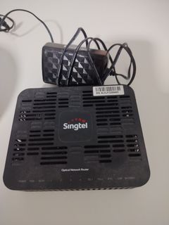 SingTel optical modem, Computers & Tech, Parts & Accessories, Other ...