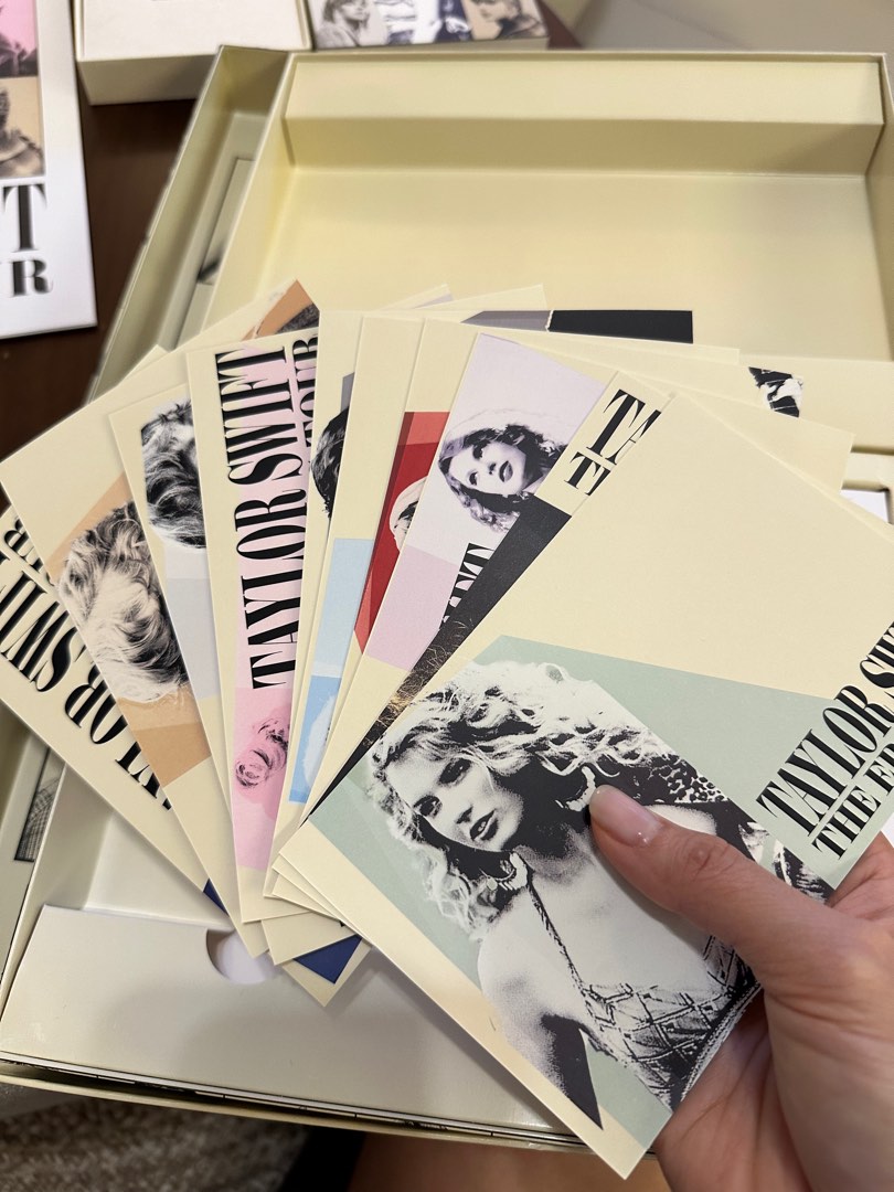 Taylor Swift Postcards ERAS tour, Hobbies & Toys, Memorabilia ...