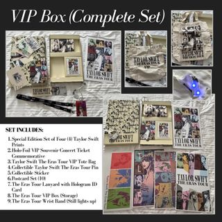 TAYLOR SWIFT - VIP Eras Tour box, Hobbies & Toys, Memorabilia ...
