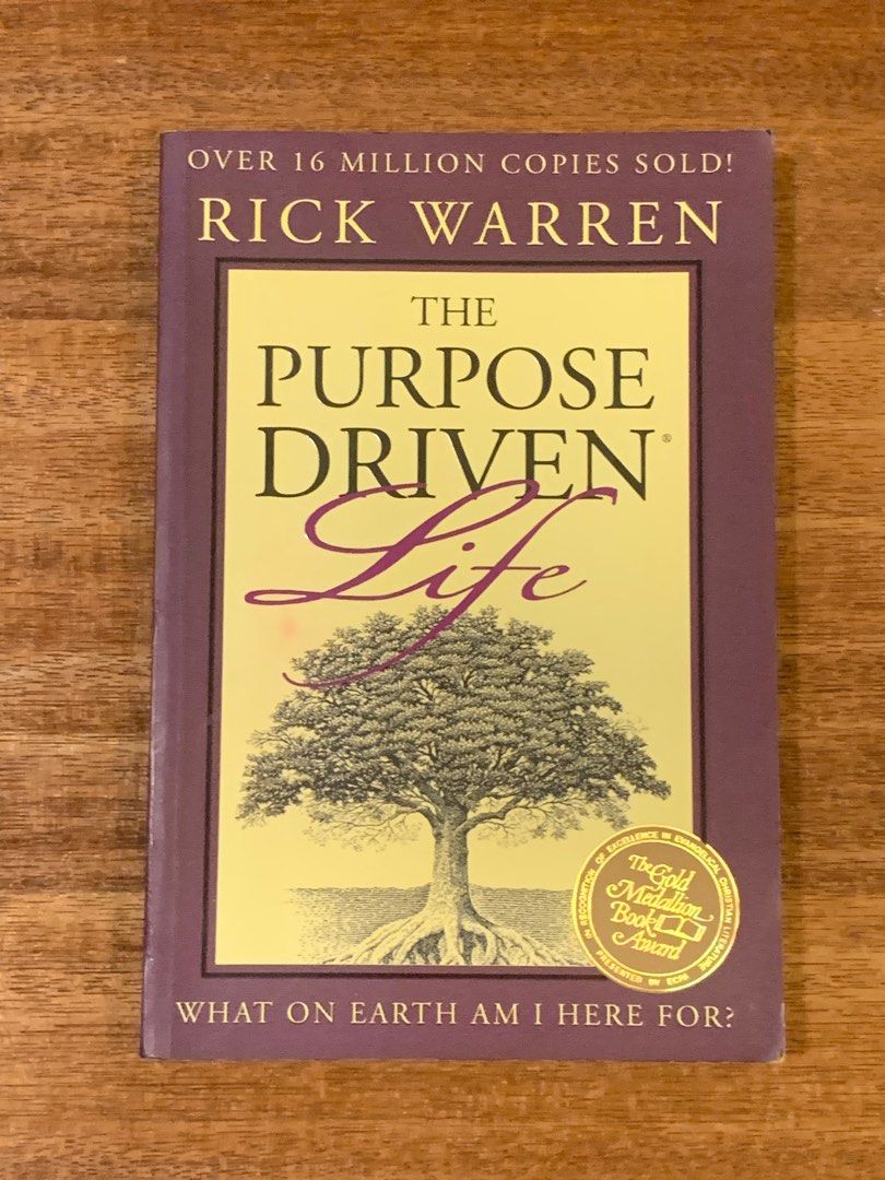 The Purpose Driven Life ; WHAT ON EARTH AM I HERE FOR? book by RICK WARREN, Hobbies & Toys ...