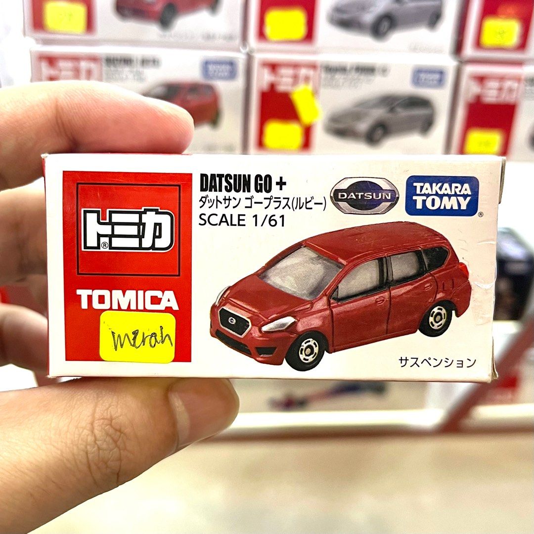Tomica Datsun Go + (Ruby) 15 Series, Hobbies & Toys, Toys & Games on ...
