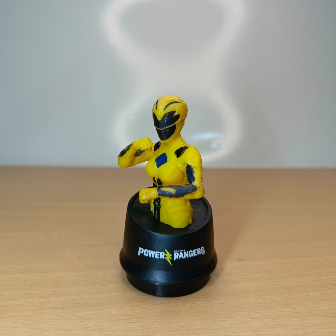 Topper Figure Power Rangers: Saban's (2017) - Yellow Original, Toys ...