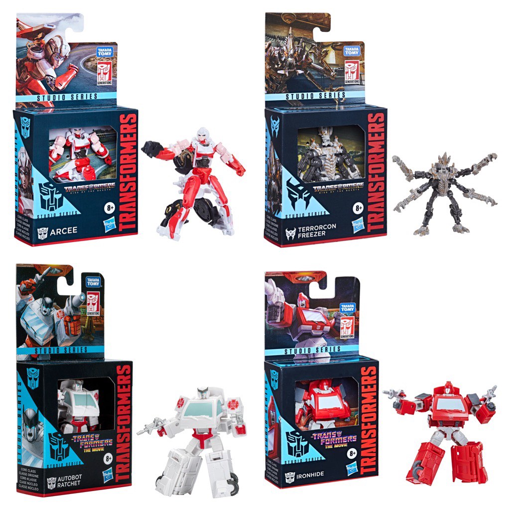 Transformers Generations Studio Series Arcee Terrorcon Freezer Ironhide ...