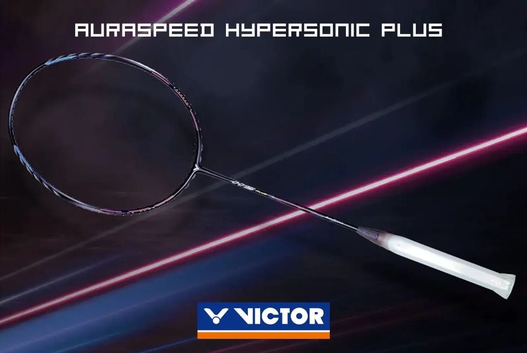 Victor Badminton Racket Auraspeed Hypersonic Plus (Auraspeed HS Plus ...