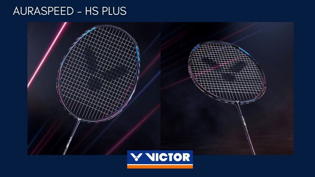 Victor Badminton Racket Auraspeed Hypersonic Plus (Auraspeed HS Plus ...