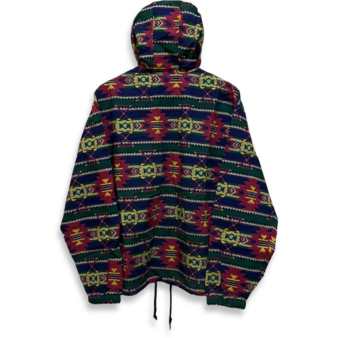 Vintage 90s Aztec Fuzzy Jacket, Men's Fashion, Coats, Jackets and ...