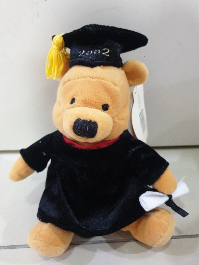 Vintage Disney Graduation Winnie the Pooh plush toy, Hobbies & Toys ...