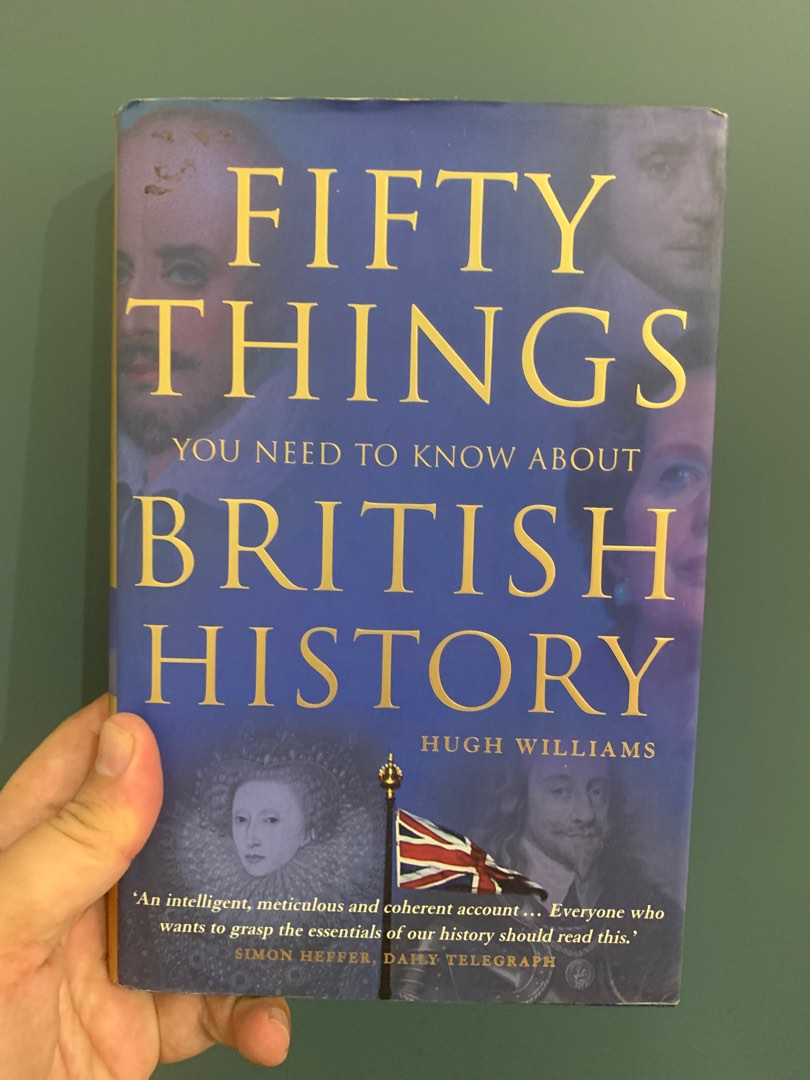 Vintage Hardcover Book: Fifty Things You Need to Know about British ... Vintage Hardcover Book: Fifty Things You Need to Know about British ...