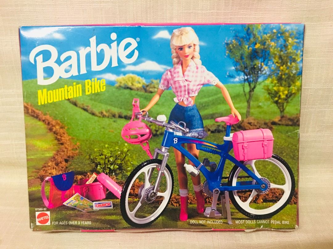 Vintage Mattel Barbie Mountain Bike, Hobbies & Toys, Toys & Games on ...