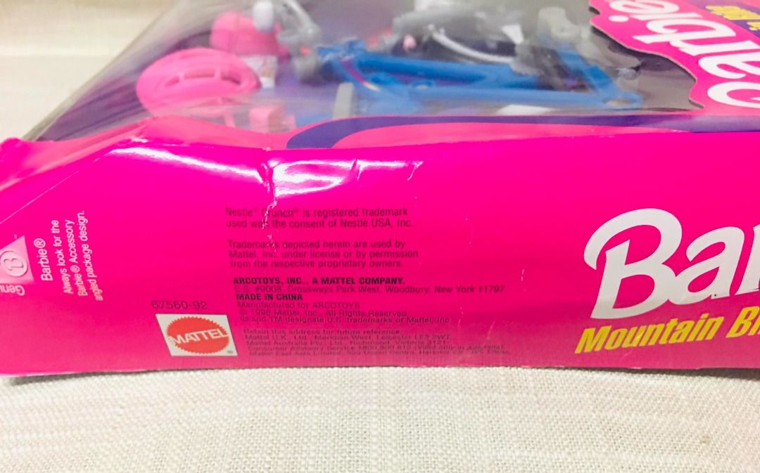Vintage Mattel Barbie Mountain Bike, Hobbies & Toys, Toys & Games on ...
