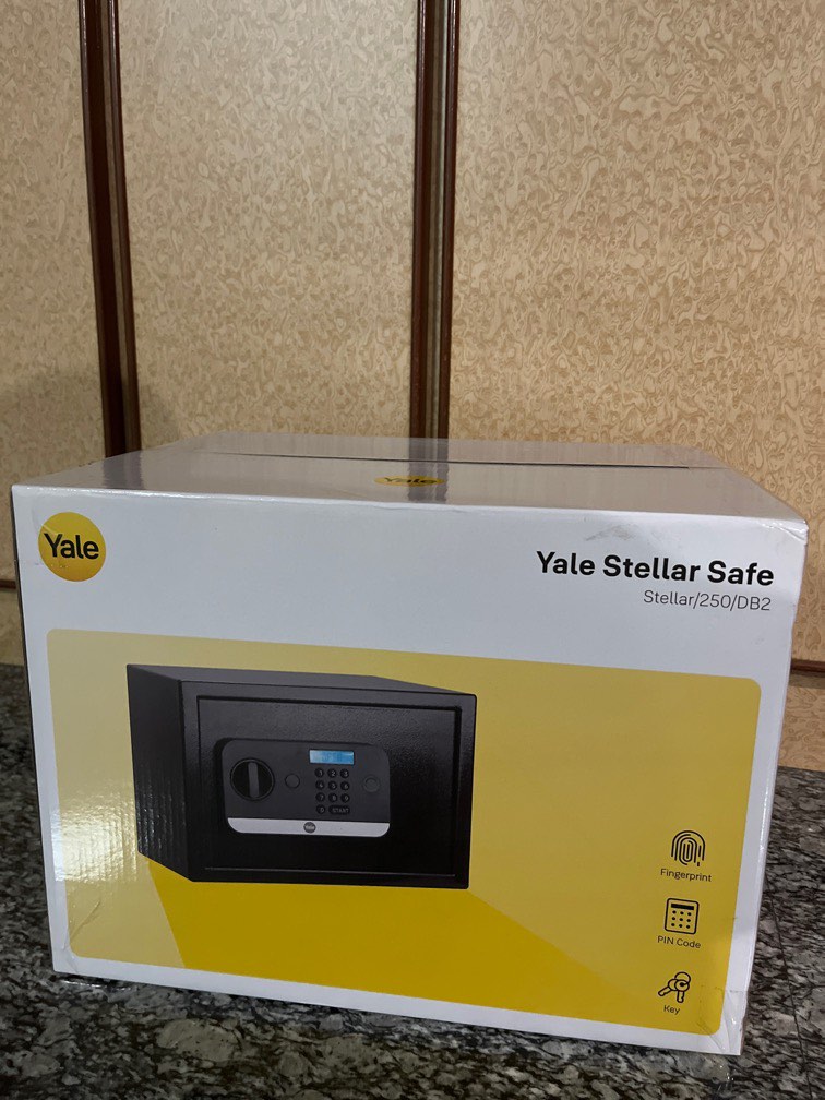 Yale Stellar Safe (Brand New) 250/DB2, Furniture & Home Living ...