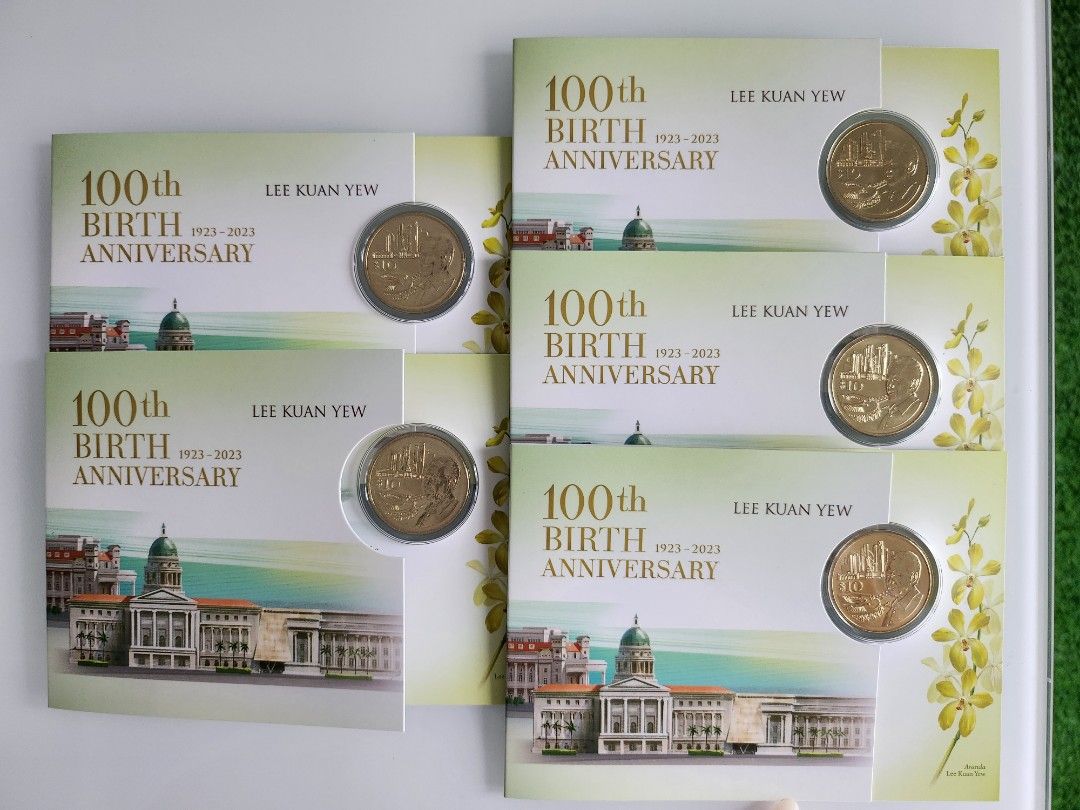 100th Birth Anniversary of Mr Lee Kuan Yew Commemorative Coin (lky coin ...