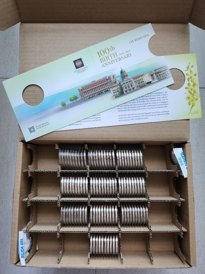 100th Birth Anniversary of Mr Lee Kuan Yew Commemorative Coin (lky coin ...