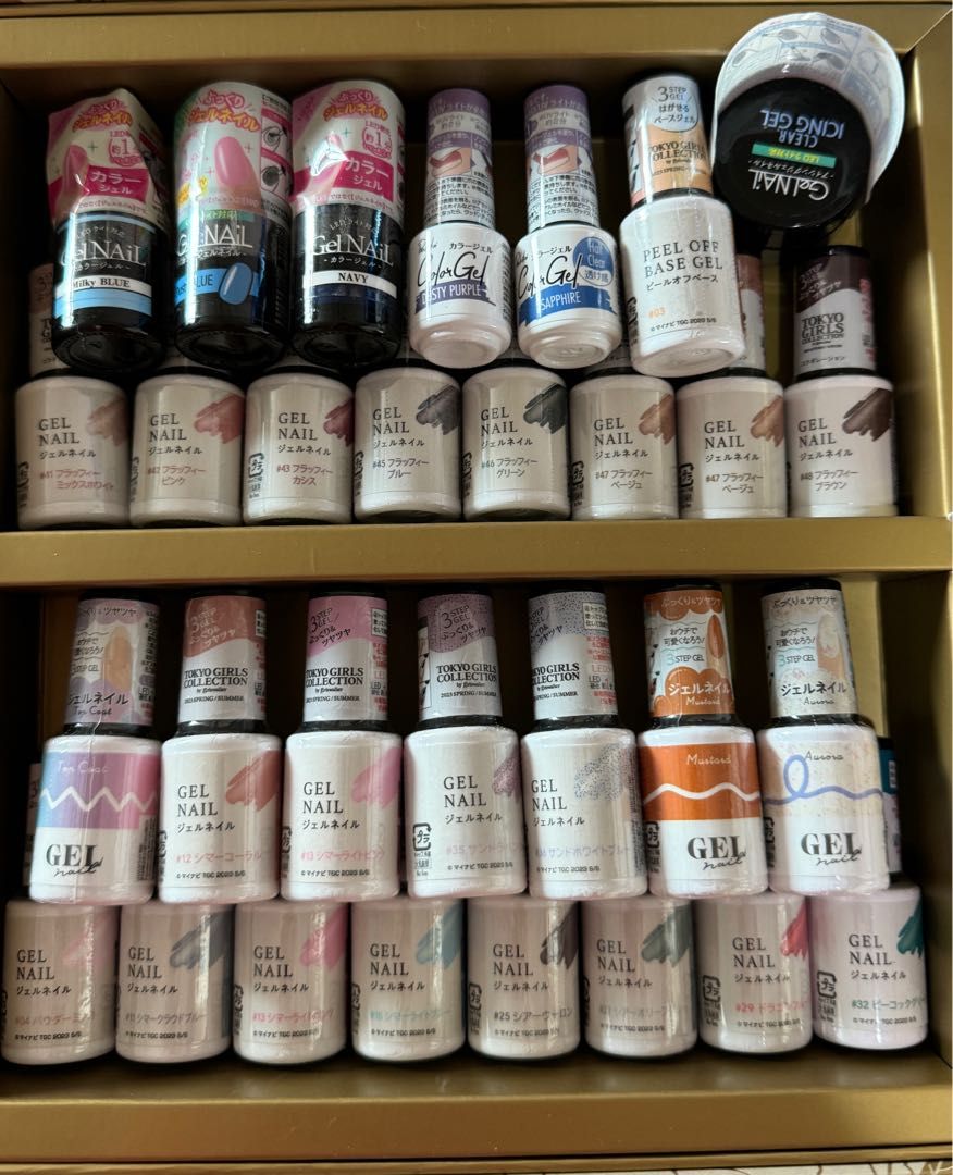 2024全新 Daiso Seria Cando gel甲油 指甲油, 美容＆個人護理, 指甲美容＆其他 - Carousell