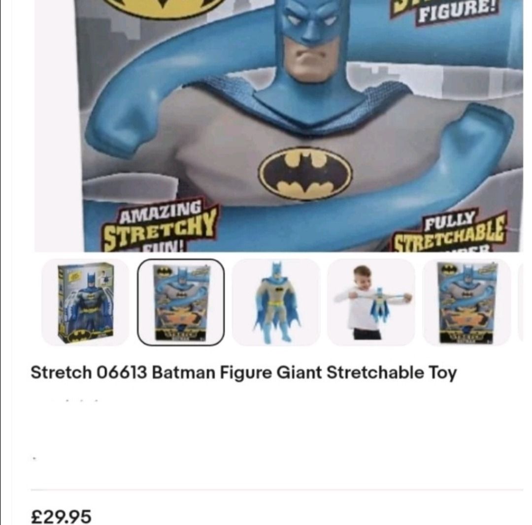 7" DC Comics GIANT STRETCH BATMAN Super Hero, Hobbies & Toys, Toys ...