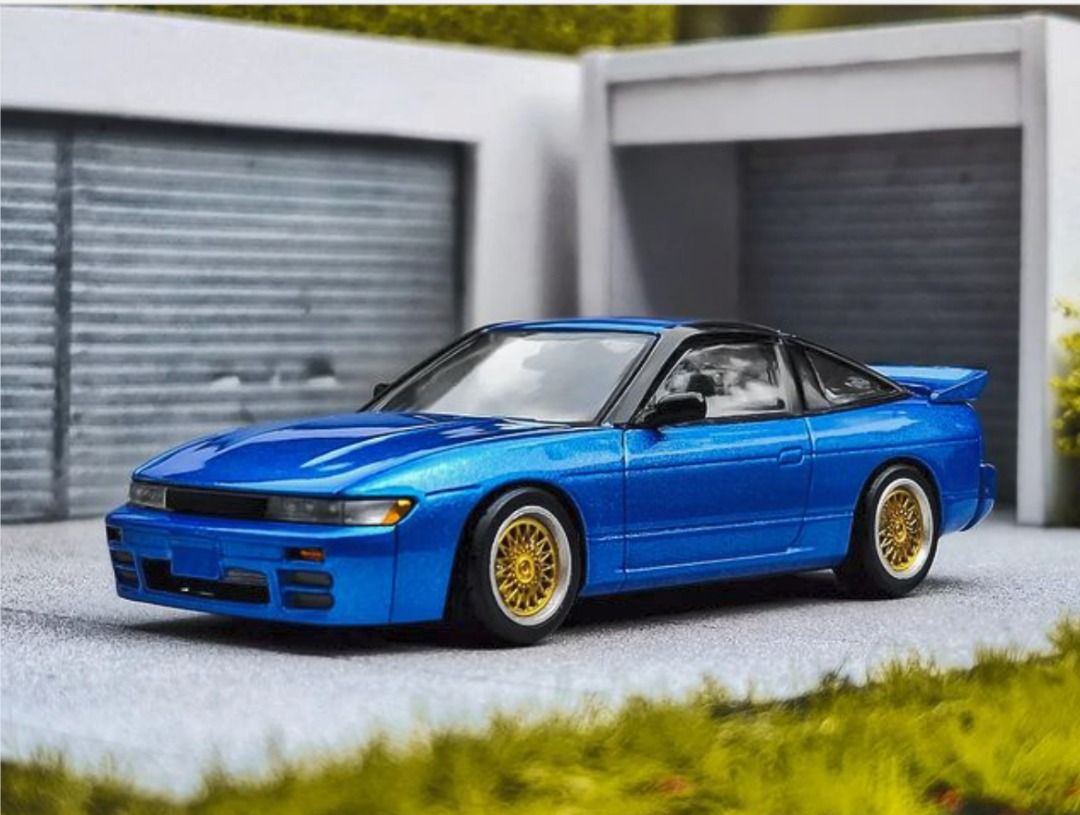 絕版 最細致 頭文字d sil80 1/64 1:64 YES X Peako yumebox Nissan Sileighty RPS13 S13 bbs rm 真子 沙雪 tomica ...