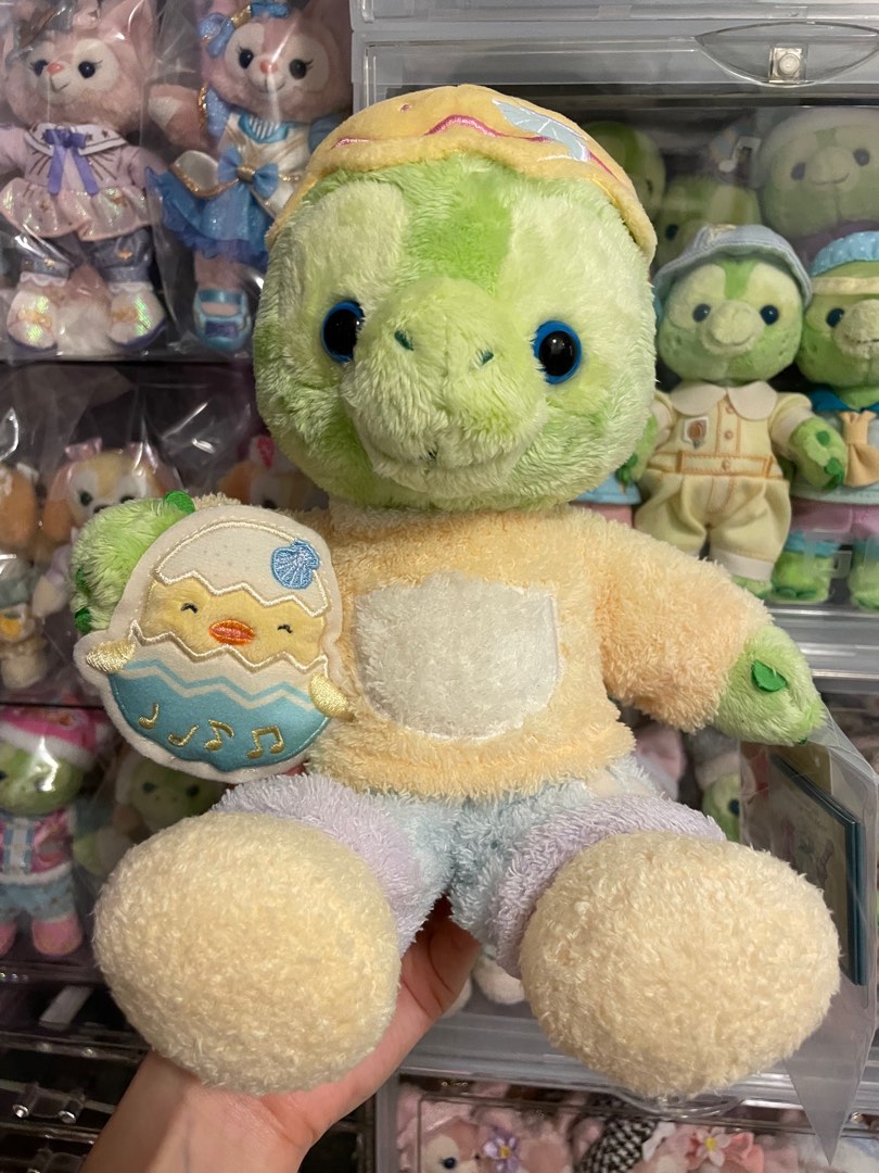 香港迪士尼樂園 Duffy and friends 港迪 2024 復活節 Olu Mel Olumel ss 奧樂米拉 小海龜 龜 kc ...