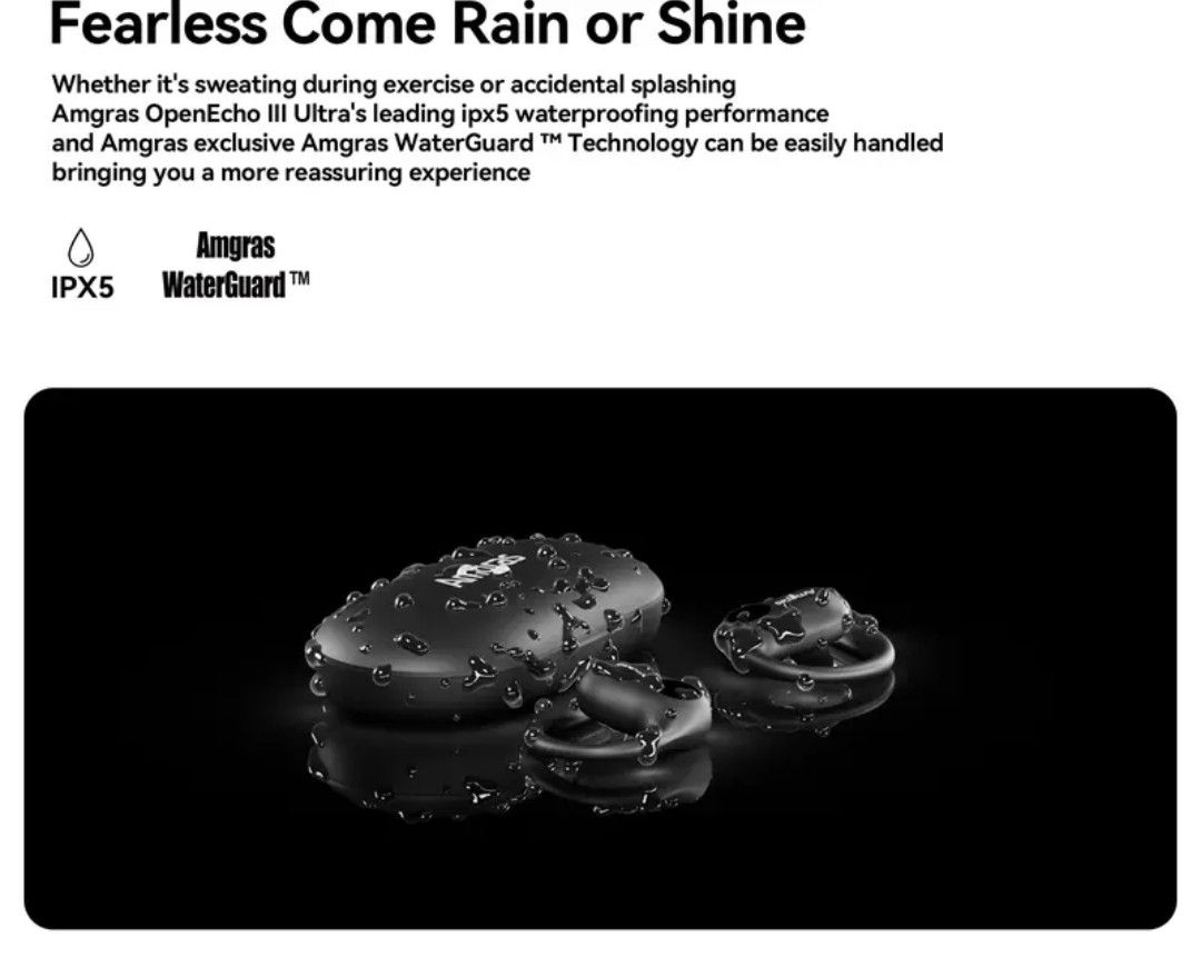 Amgrass OpenEcho III Ultra, Audio, Earphones on Carousell