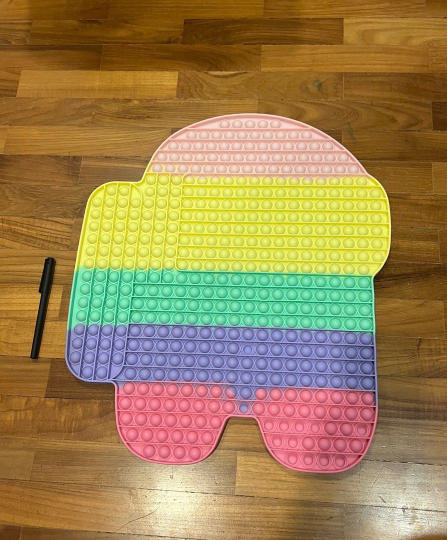 Among Us Pop-it Large size, Hobbies & Toys, Stationery & Craft ...