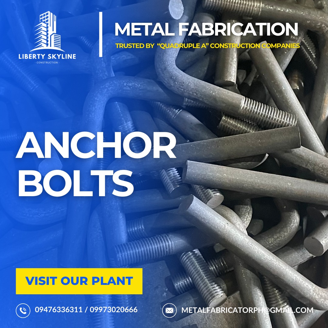 Anchor Bolt | Pipe Casing | Gusset Plate | Liberty Skyline Construction ...