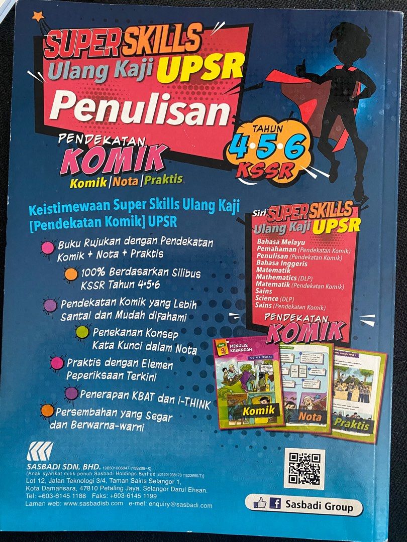 Buku ulangkaji upsr penulisan, Hobbies & Toys, Books & Magazines ...