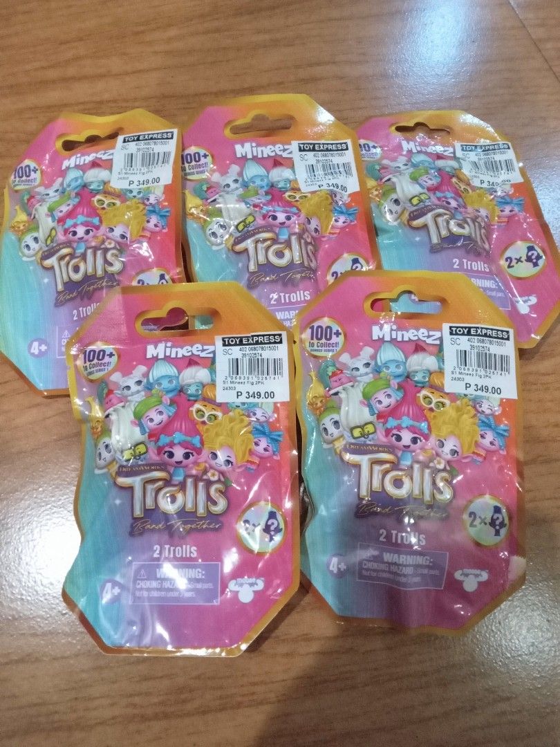 Bundle take all OR per pack. Toy Kingdom Dreamworks Trolls Band ...